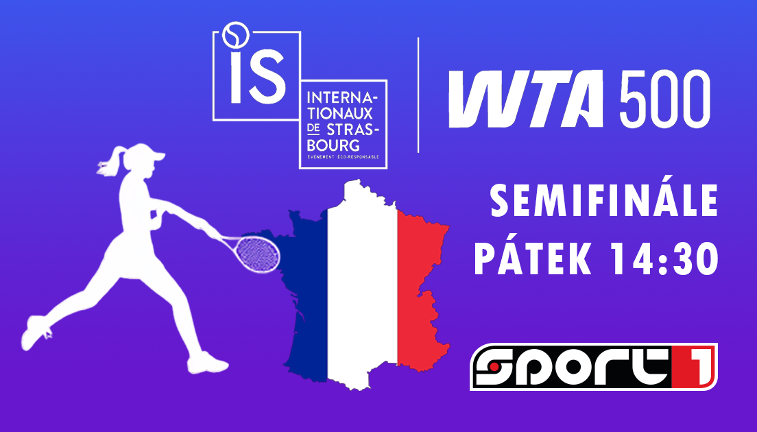 Sledujte semifinálové boje turnaje WTA500 ve Štrasburku - Sport1 CZ